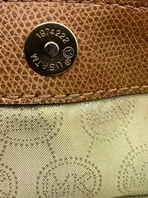 Michael Kors Large Aubrey Signature Satchel Bag