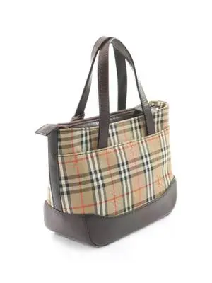 Burberry 2000s Haymarket Check Handbag