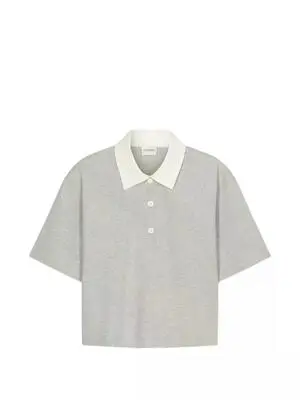 Closed Cropped Rugby Shirt