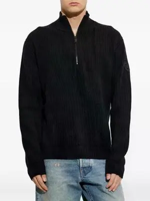 Canada Goose Mckinney Zip-fastening Ribbed-knit Sweater