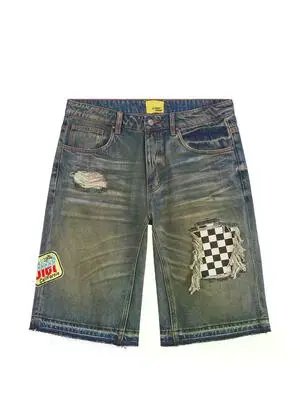 DIET STARTS MONDAY Venice Distressed Denim Shorts