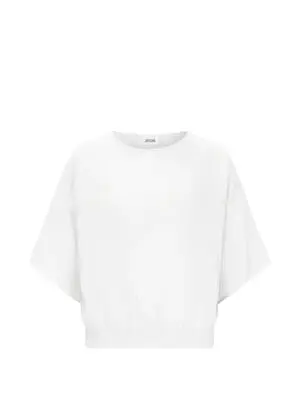 DRYKORN Dilary Ribbed-trim T-shirt - White