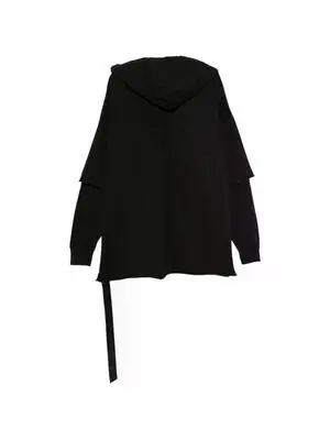 Rick Owens Layered-sleeve Hoodie