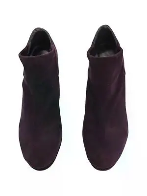 STUART WEITZMAN High Heel Suede Ankle Boots