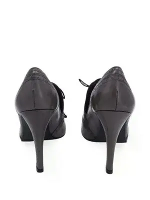 STUART WEITZMAN Lace-up Wingtip Pumps