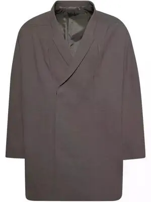 Rick Owens Double-breasted Coat - Brown