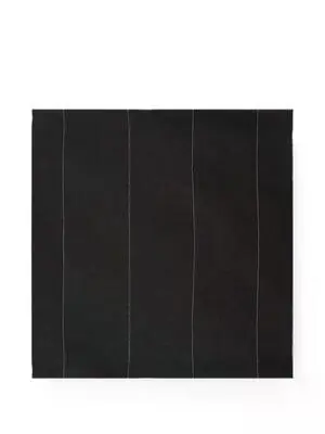 Peserico Bead-embellished Fringed Scarf - Black