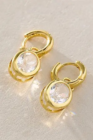 ALV Sister Hoop Earrings - Clear
