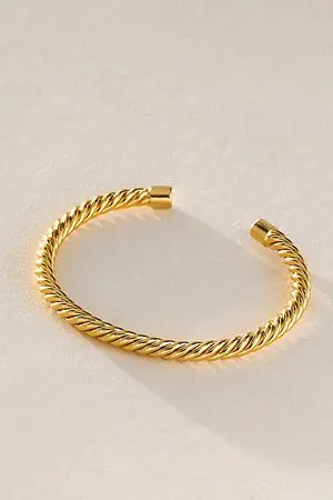 BRENDA GRANDS 24k Cuff - Bold Twist