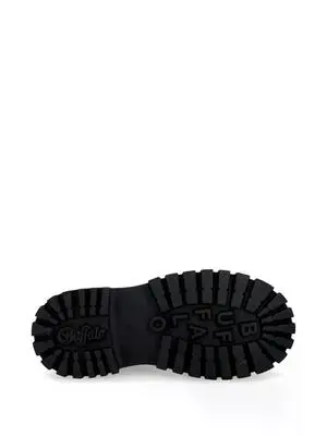 BUFFALO Surge Boat Chunky-sole Platform Derby Shoes