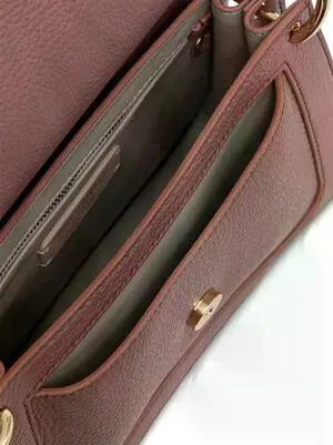 COCCINELLE Logo-plaque Leather Crossbody Bag