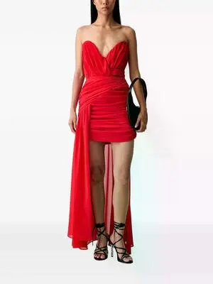 Bardot Remalia Strapless Ruched-detail Mini Dress