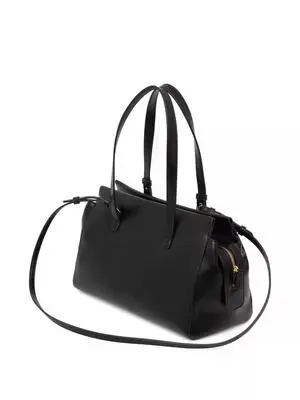 Armani Exchange Logo-print Padlock-detail Tote Bag