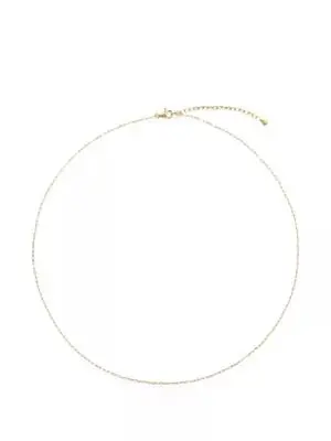 Monica Vinader Oval-link Slim-chain Necklace - Gold