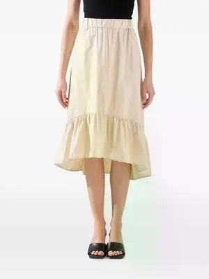 Armani Exchange Ruffled Asymmetric Skirt