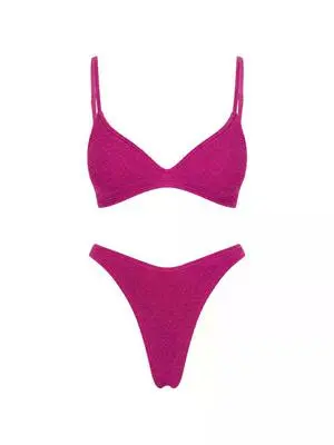 BOUND Scene Crinkled Bikini - Pink