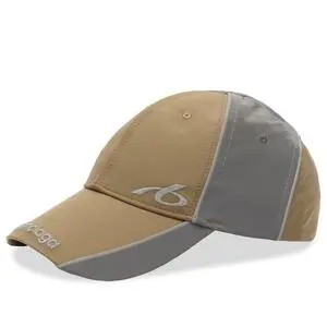 Balenciaga Logo Reflective Cap - Brown