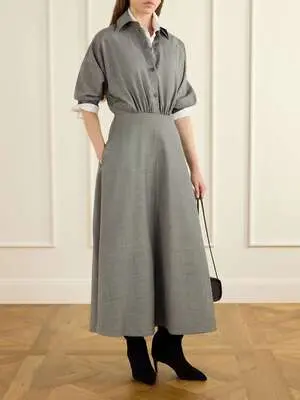 Altuzarra Eleanor Wool-blend Midi Dress