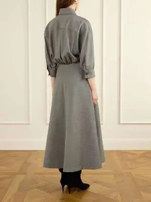 Altuzarra Eleanor Wool-blend Midi Dress