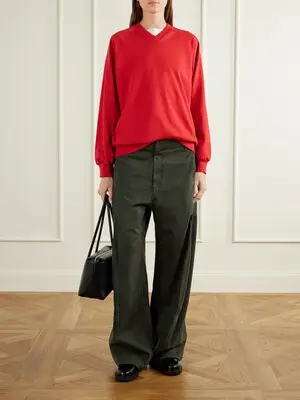 Tibi Vintage Jersey Sweatshirt
