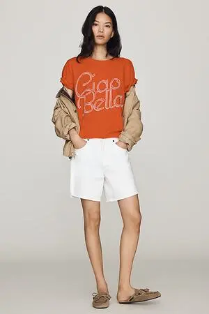 Maeve Caitl 100% Cotton Boxy Tee