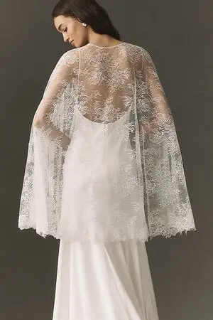 Watters Winnie Cape Floral Lace