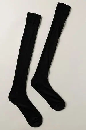 HIGH HEEL JUNGLE Everythg's Fe Sheer Socks - Black