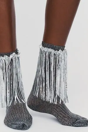 HIGH HEEL JUNGLE Stevie Metallic Socks