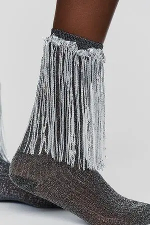 HIGH HEEL JUNGLE Stevie Metallic Socks