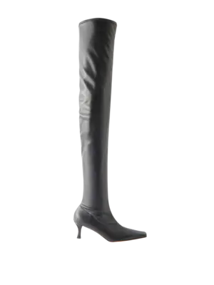 Proenza Schouler Trap 60 Stretch Over-the-knee Boots - Black