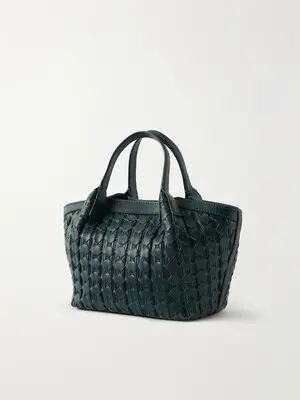 SERAPIAN Secret Mosaico Leather Tote