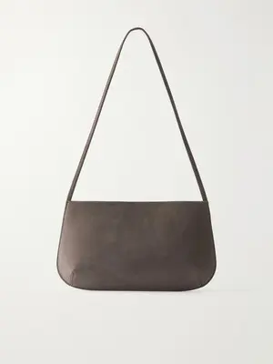 FANE Bra Nubuck Shoulder Bag - Brown