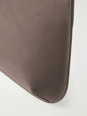 FANE Bra Nubuck Shoulder Bag - Brown