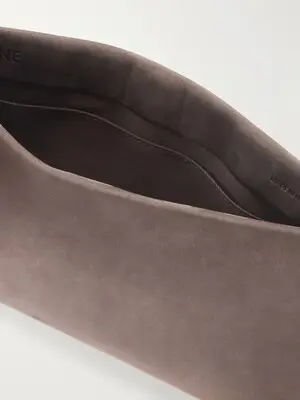 FANE Bra Nubuck Shoulder Bag - Brown