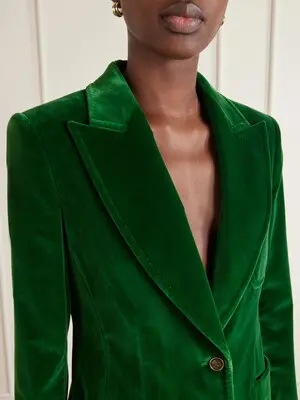 Etro Stretch-cotton Velvet Blazer