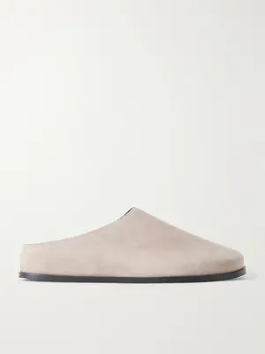 A.emery Lou Suede Clogs - Neutrals