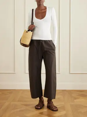 A.emery Jalen Suede Sandals - Brown