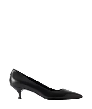 HERBERT LEVINE Pump Du Jour 50' Leather Pumps - Black
