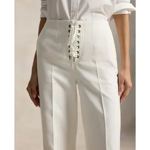 Ralph Lauren Beaton Cotton-wool Lace-up Pant