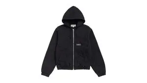StÜssy Quilted Canvas Work Jacket - Black