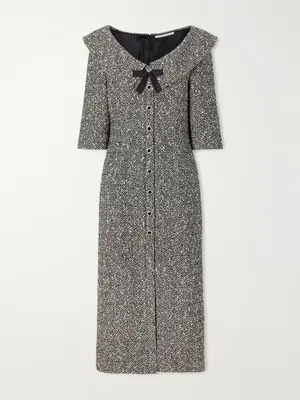 Alessandra Rich Shirt Dress Day Dresses