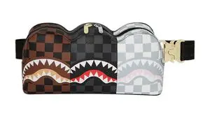 SPRAYGROUND Trinity Shark Flex Crossbody Bag - Multicolor