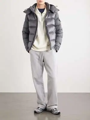 Moncler Maya Quilted Shell Down Jacket - Gray
