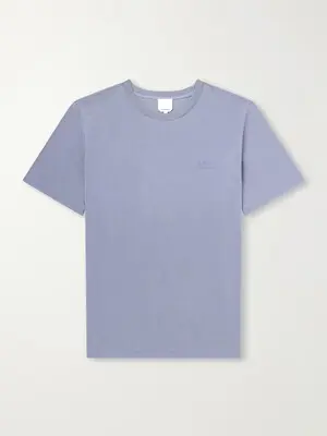 A.p.c. A.P.C. - Gabby Logo-Print Cotton Jersey T-Shirt - Men - Blue - XS Blue