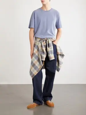 A.p.c. Gabby Logo-print Cotton Jersey T-shirt - Blue