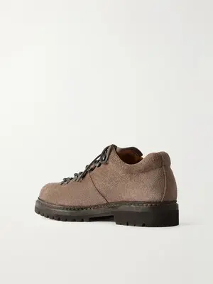 Officine Creative Artik Flexi 001 Suede Lace-up Boots - Brown