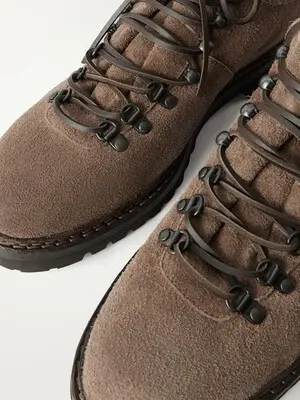 Officine Creative Artik Flexi 001 Suede Lace-up Boots - Brown