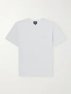 A.p.c. Gabby Logo-print Cotton Jersey T-shirt - Green