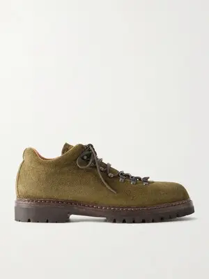 Officine Creative Artik Flexi 001 Suede Lace-up Boots - Green