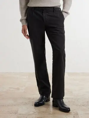 Massimo Alba Straight-leg Cotton Trousers